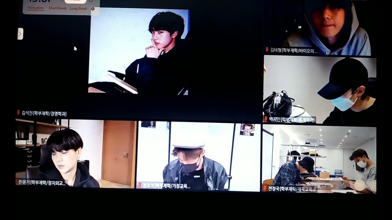 study with Kpop idols - YouTube