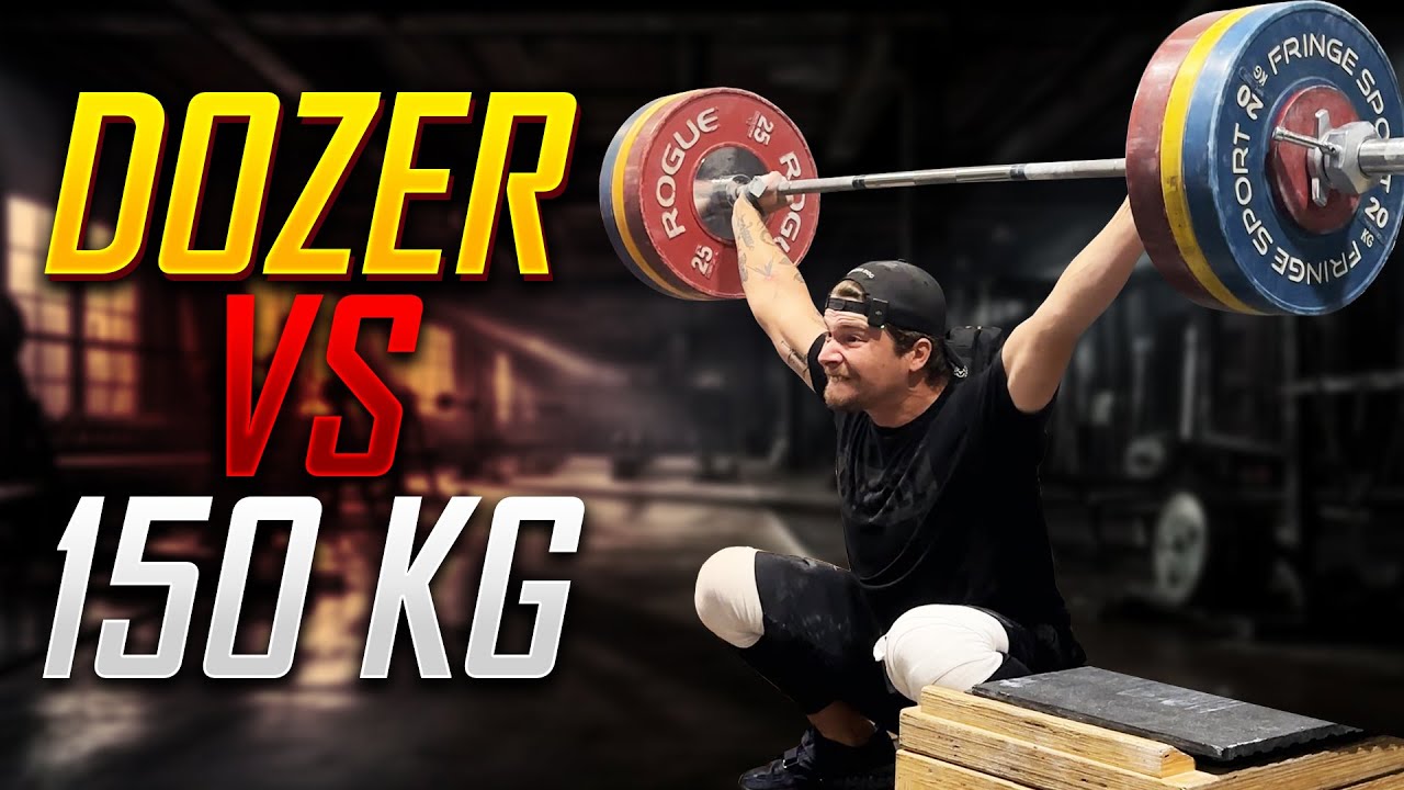 Battle for 150kg. Monday Training. - YouTube
