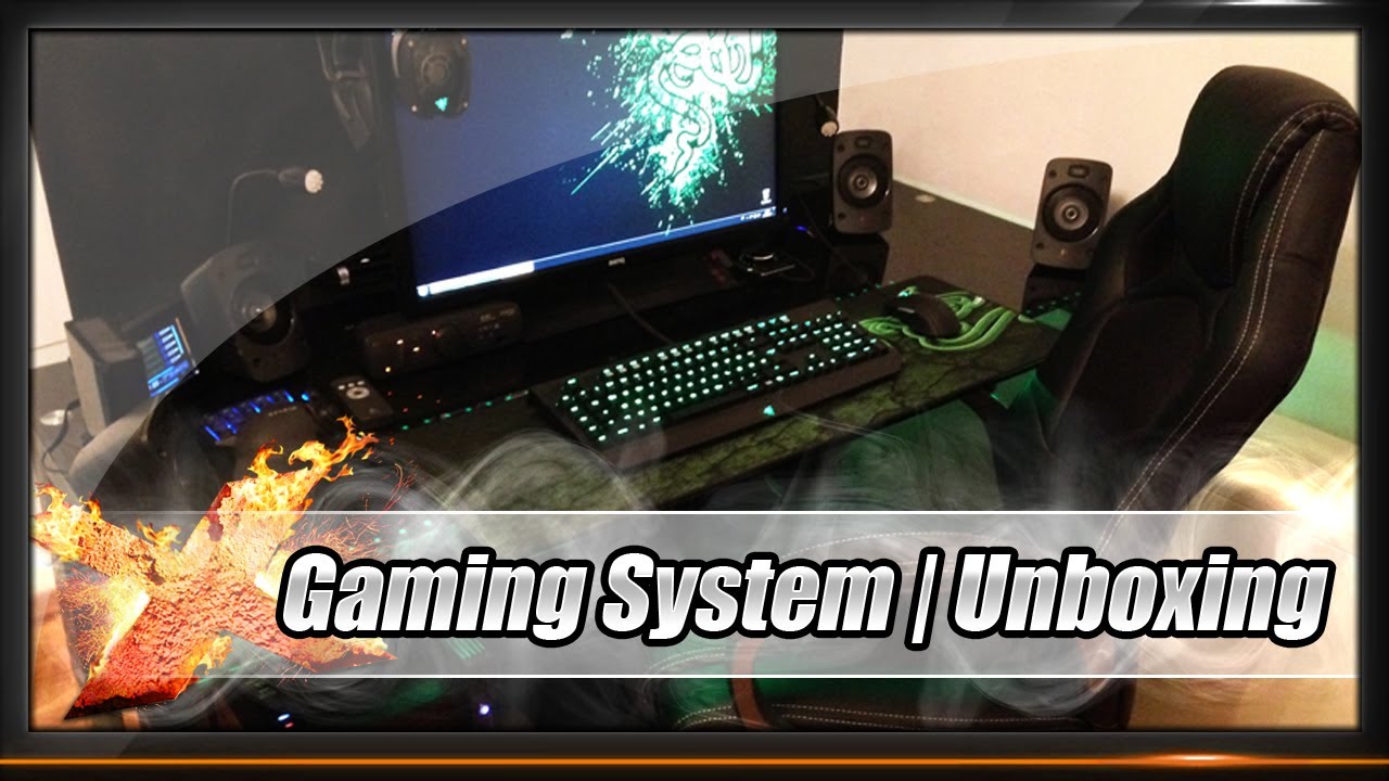 [Gaming Room] - 7000€ Gaming System - Unboxing - YouTube