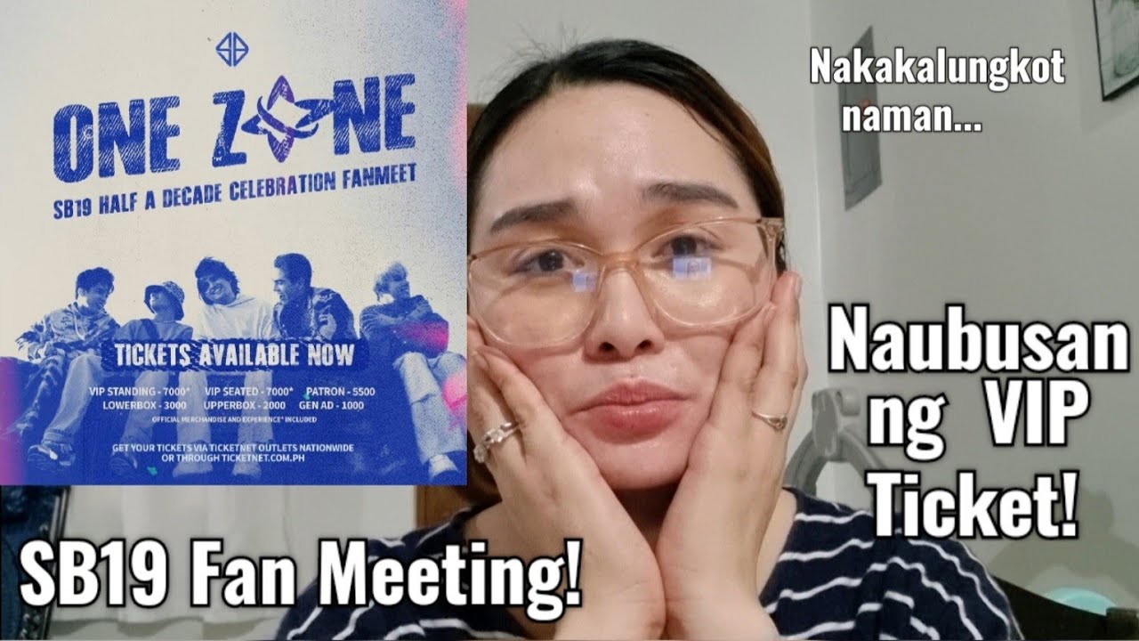 SB19 HALF A DECADE FAN MEETING TICKET SELLING! / SOLD OUT AGAD! - YouTube