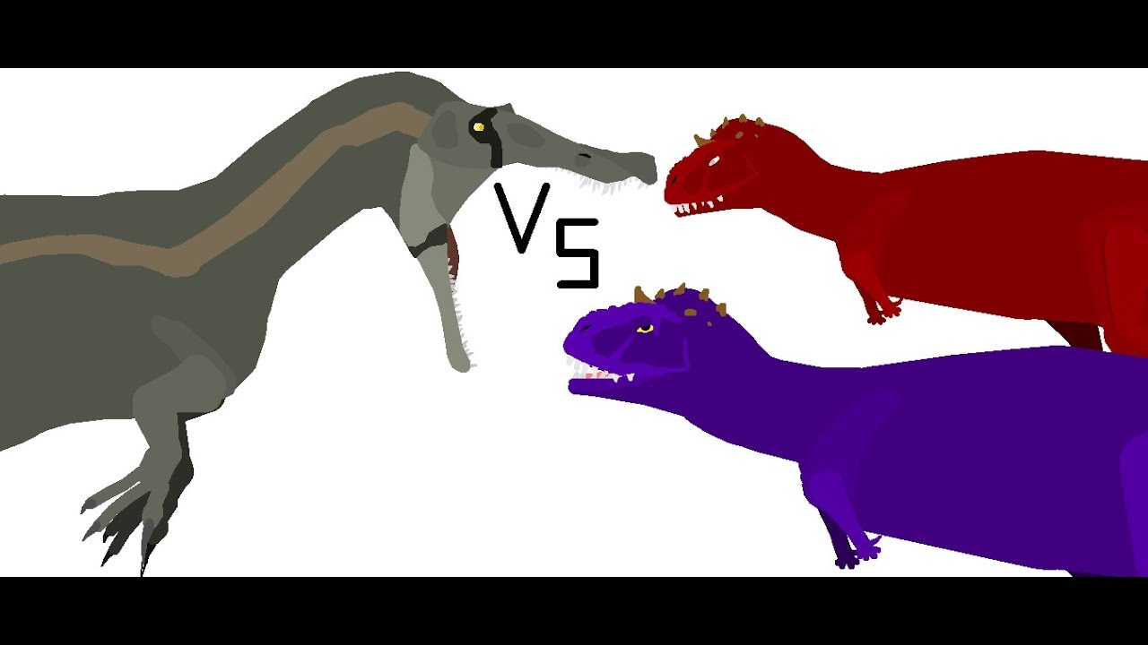 Hyper Battle : Baryonyx Vs Carnotaurus + Winner - YouTube
