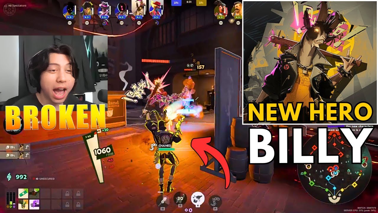 NEW HERO: BILLY THE GOAT - Deadlock Highlights Ep 324 - YouTube