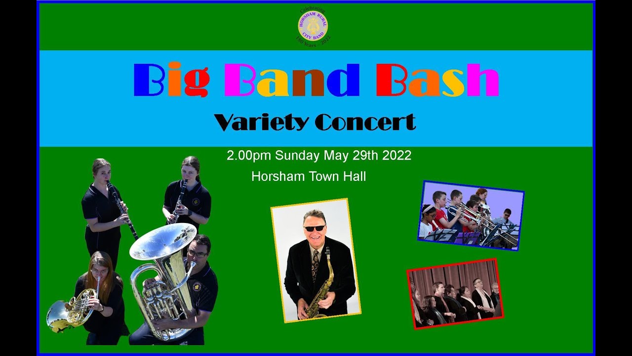 Horsham Rural City Band '22 Concert with Wilbur Wilde - YouTube