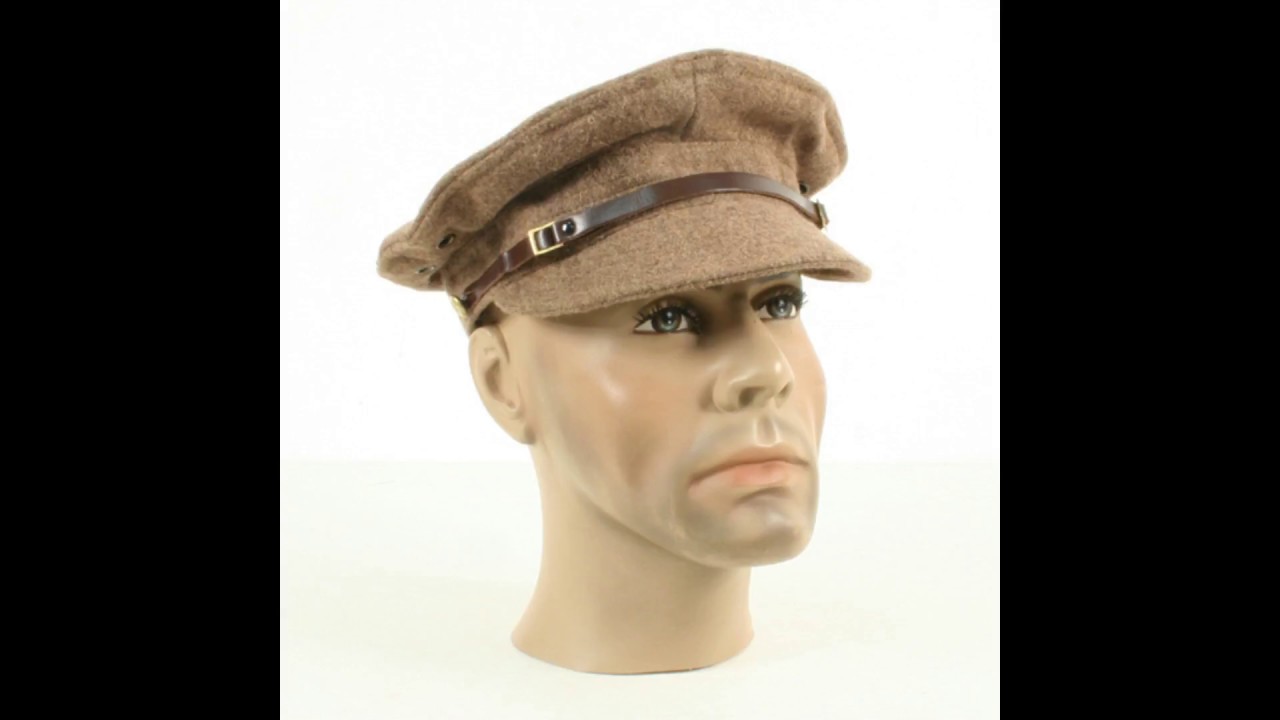 British 1915 Trench Cap - YouTube