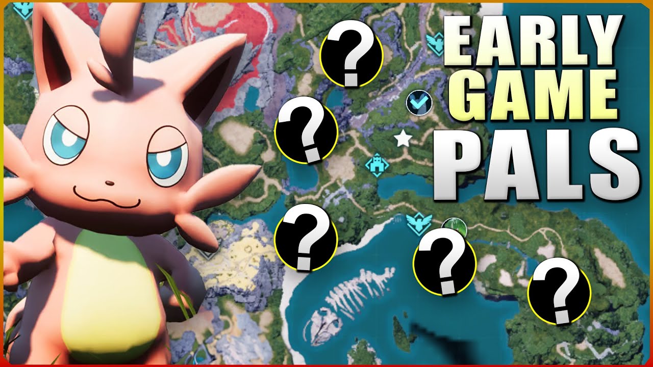 Quick guide to finding the BEST early game Pals in PalWorld - YouTube