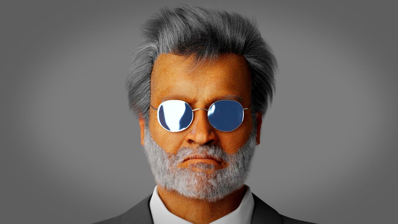 Superstar Rajinikanth 3D Timelapse | Made in 3 Days Using Blender and ...