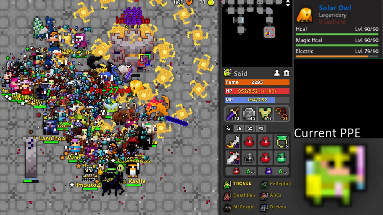 RotMG game play (Lost halls and some commentary) - YouTube