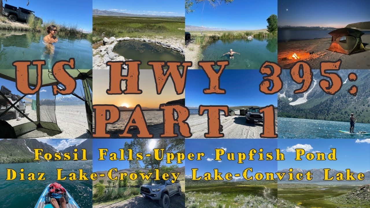 LAKE SPOTS off HWY 395! - YouTube