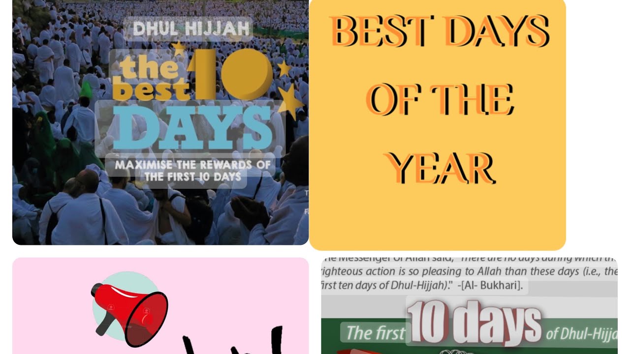 #reminder-BEST 10 DAYS OF THE YEAR! - YouTube