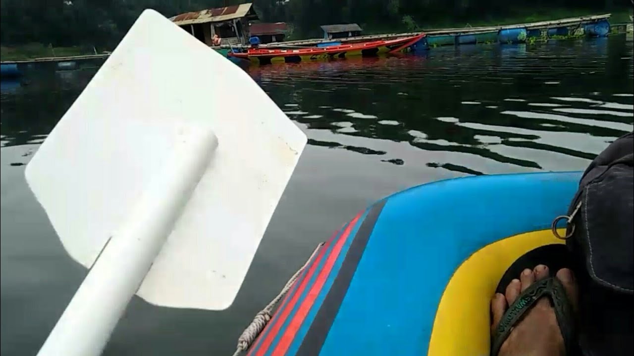 MEMBUAT DAYUNG PERAHU KARET SENDIRI - YouTube