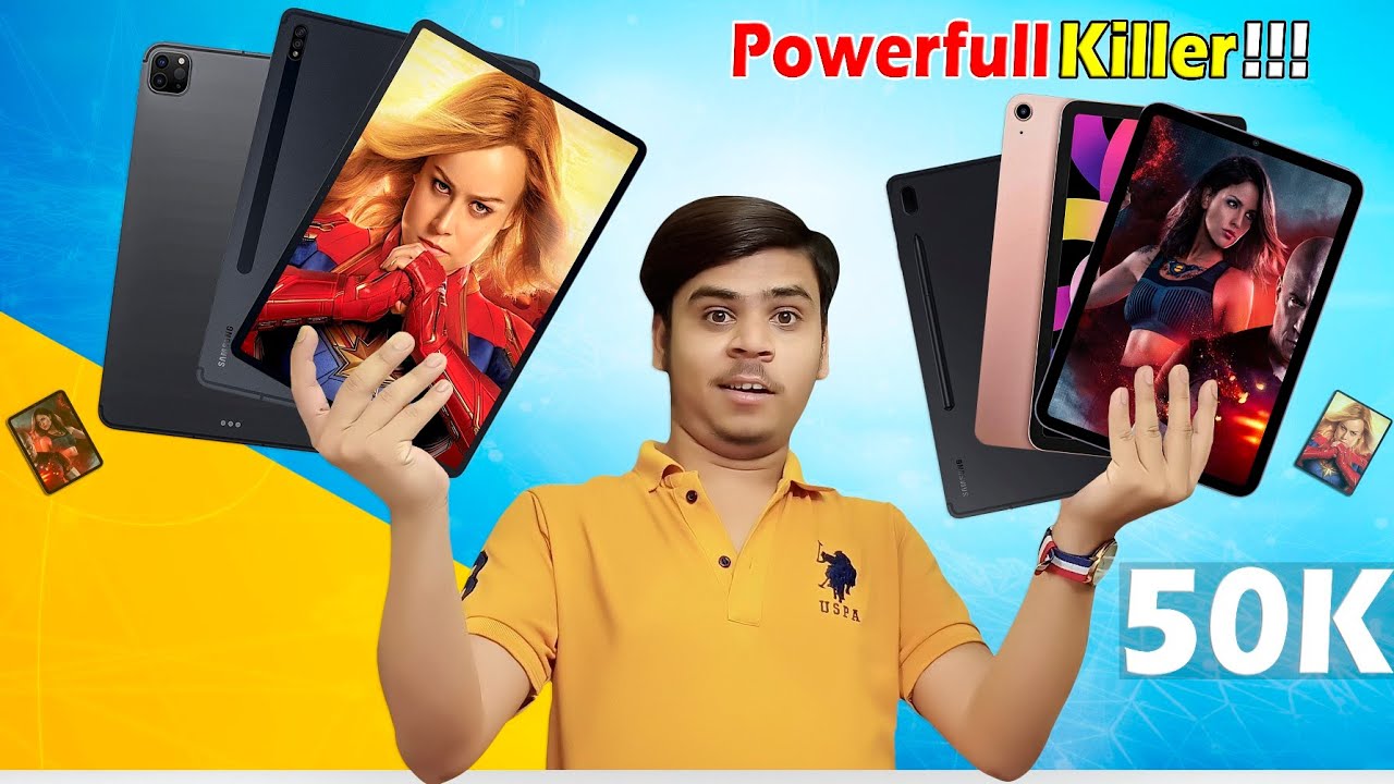 Top 5 Best Tablets Under ₹50,000 Budget⚡⚡April 2022 | Best Tablet Under ...