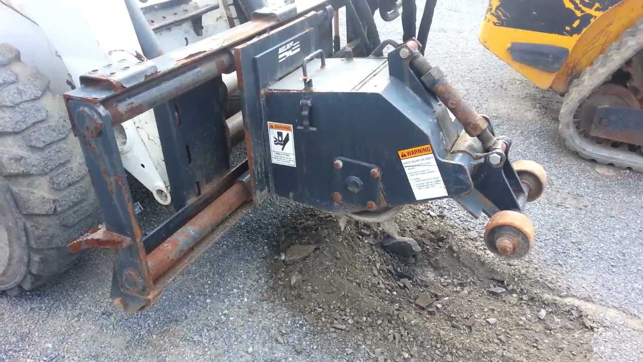 Bobcat Blacktop Planer! - YouTube