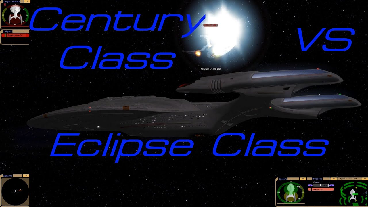 Enterprise F vs G, Century Class vs Eclipse Class - YouTube