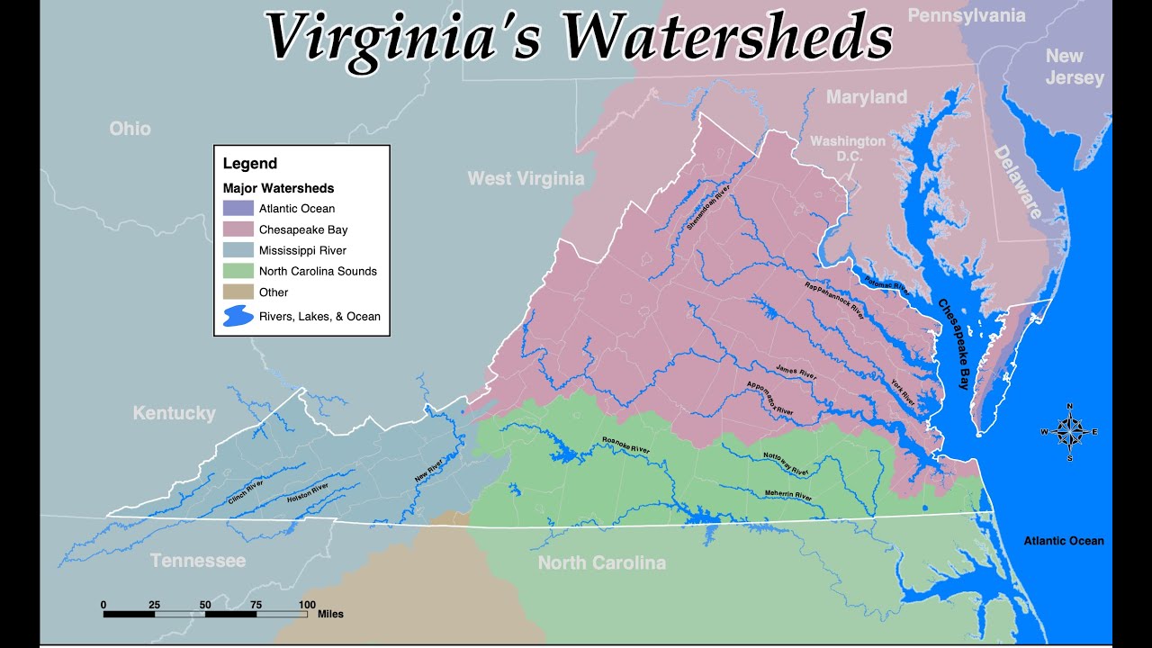 ISN Entry: Major Rivers in Virginia - YouTube
