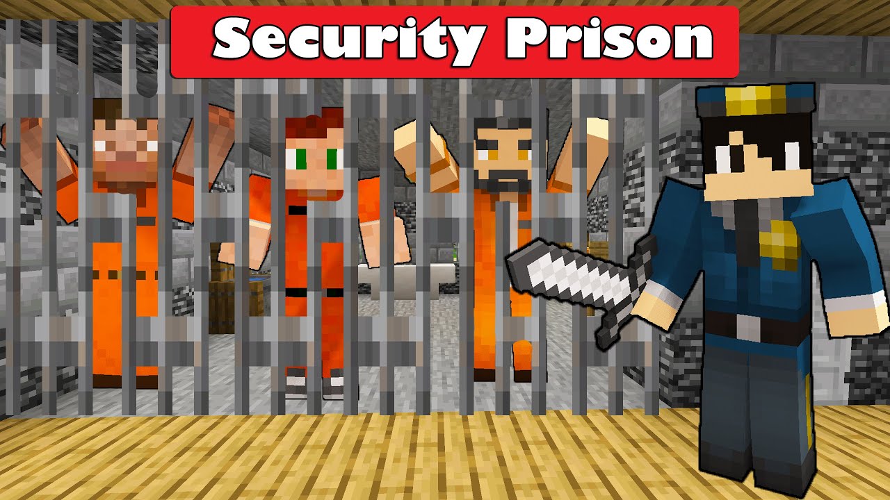 Minecraft: Security Prison Building - YouTube