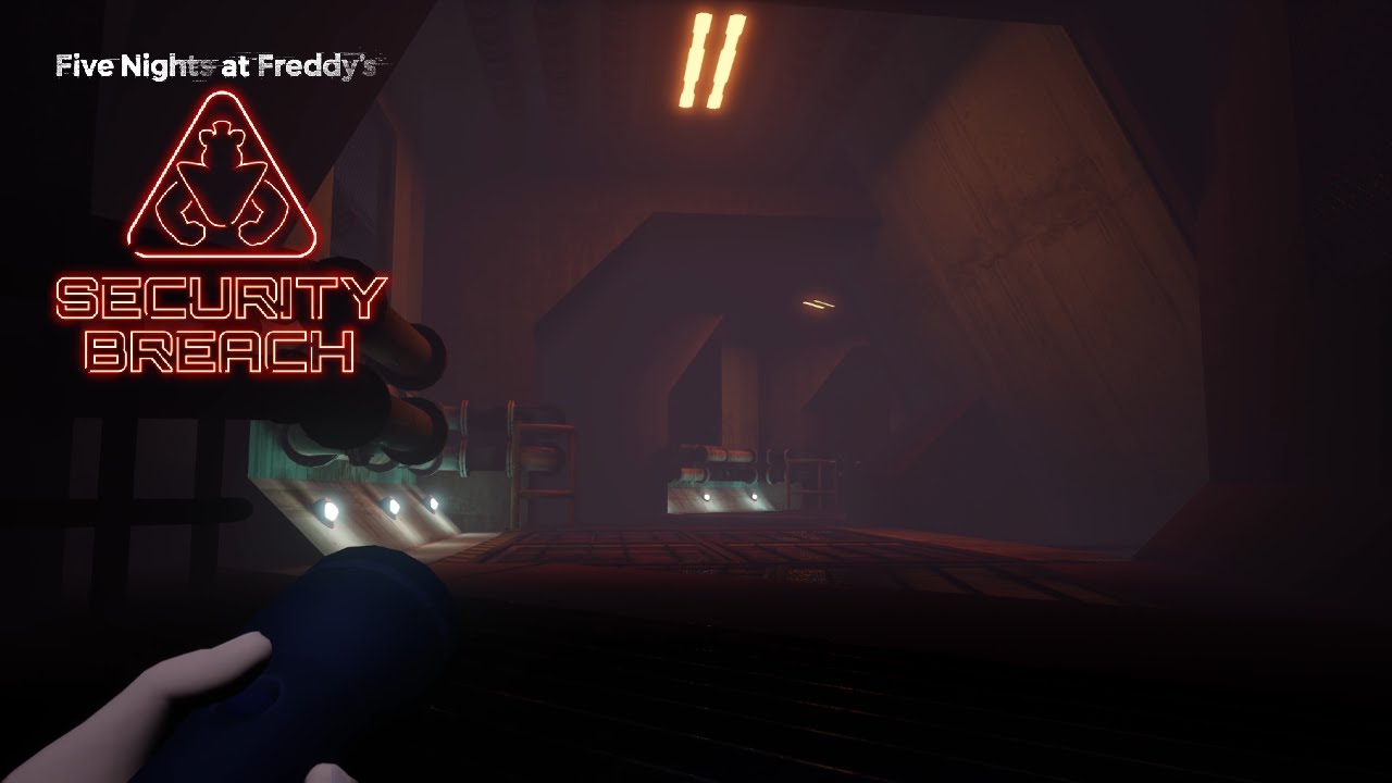 FNAF: Security Breach | Basement In Game Ambience Extended - YouTube