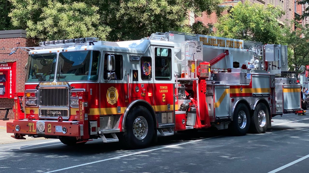 PHILADELPHIA FIRE DEPARTMENT *** EXCLUSIVE LOOK AROUND ON THE BRAND NEW ...