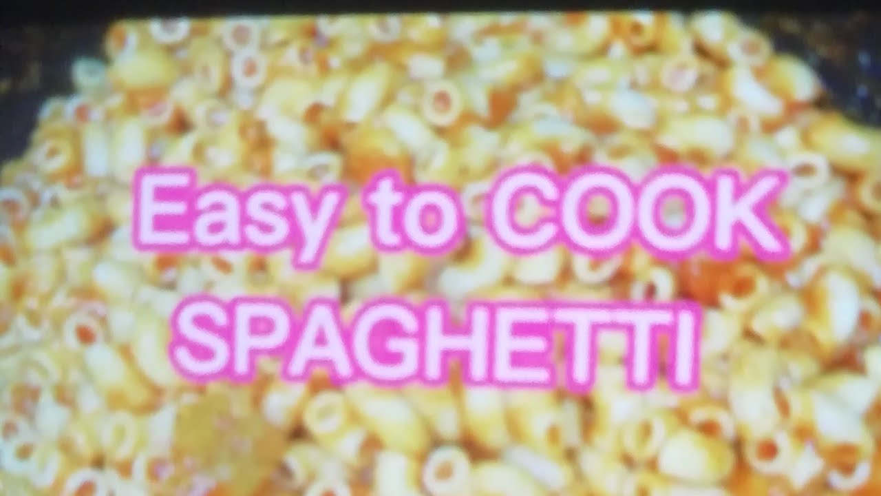 Easy to cook SPAGHETTI pasta Arabian recipe - YouTube