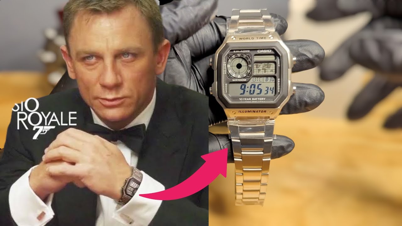 Umboxing Casio Royal AE-1200 (El reloj de James Bond) - YouTube
