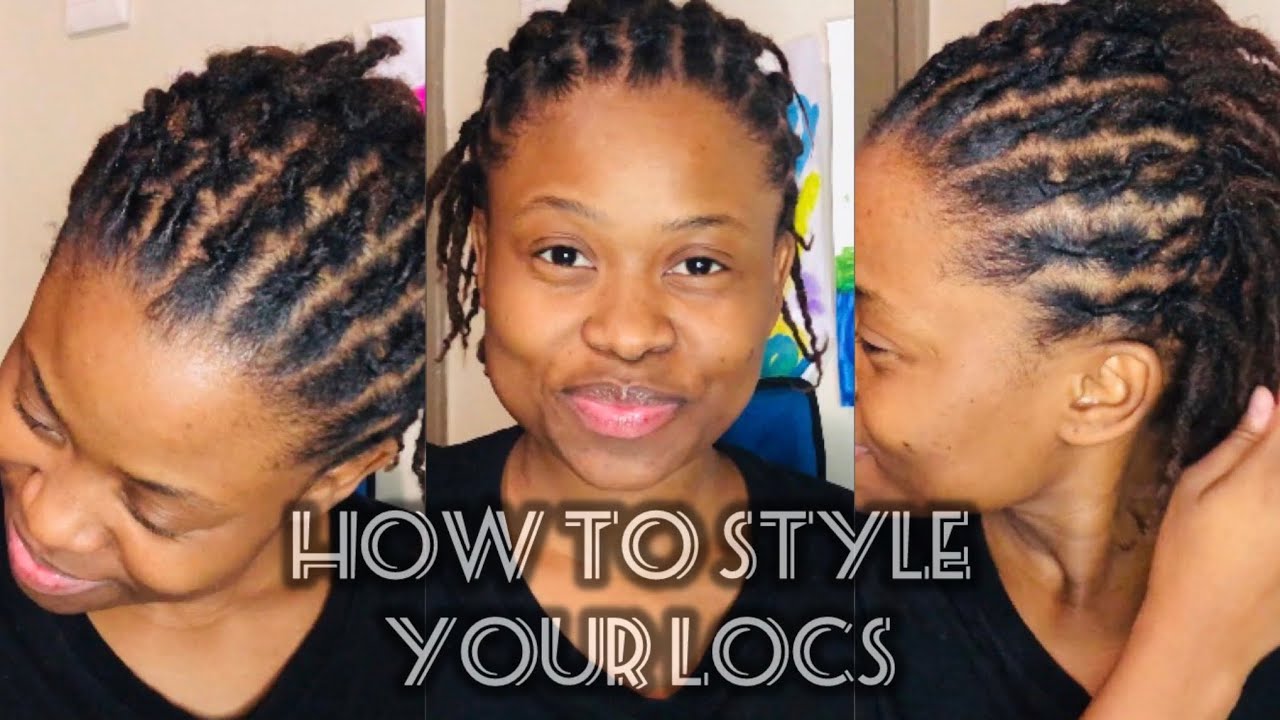 HOW TO: Style your locs at home | South African YouTuber | Zothile ...