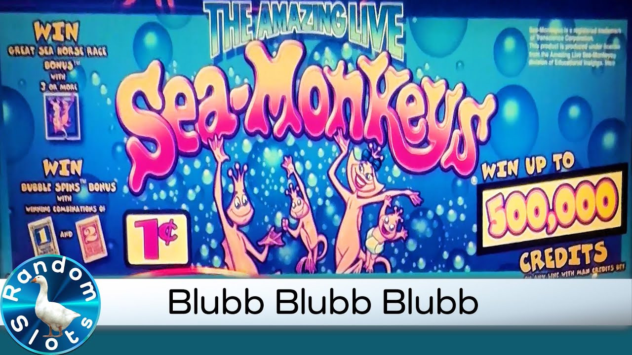 Sea Monkeys Slot Machine Lead Sinker - YouTube