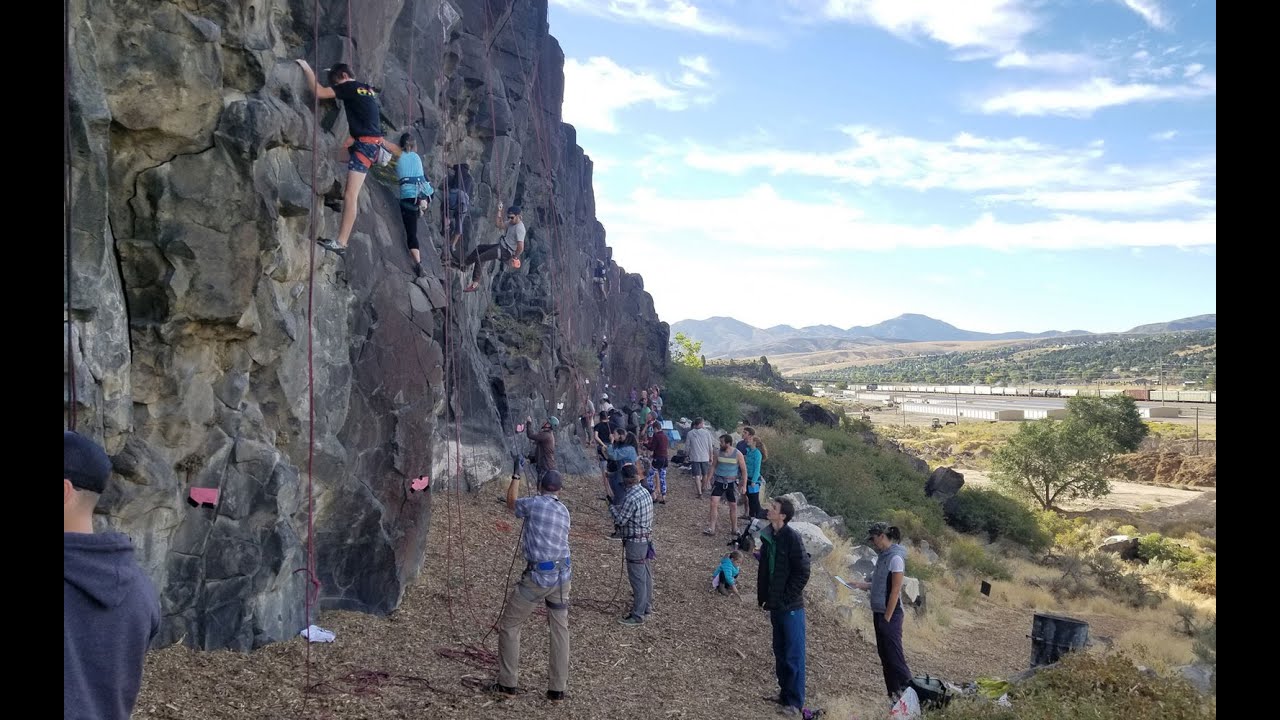 2019 Pocatello Pump Climbing Competition Time Lapse - YouTube