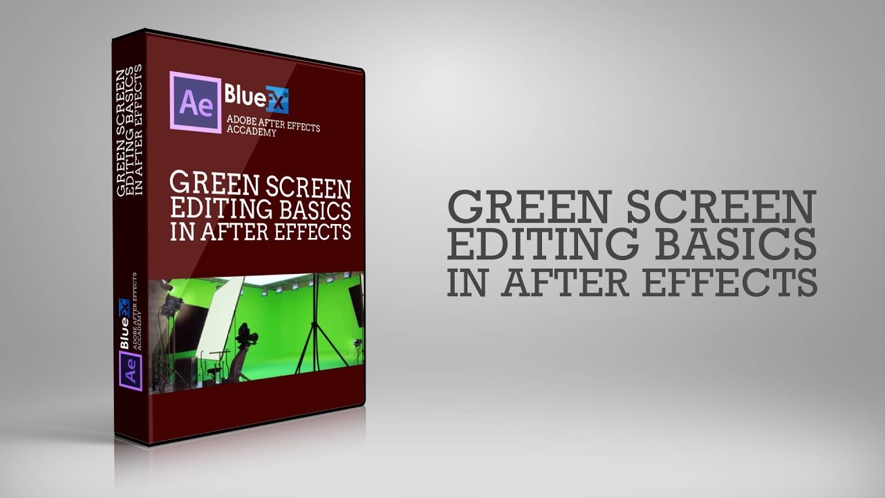 Green Screen Editing in After Effects Course | Bluefx - YouTube