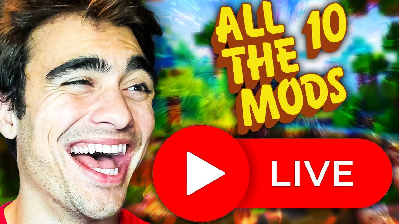 Gooning all over the BIGGEST Minecraft Mod LIVE!!! - YouTube