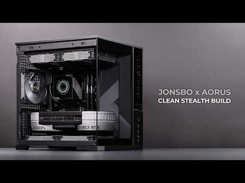 Super Clean Micro ATX Build with Zero Visible Cables | Jonsbo D34 | B850M Aorus Stealth