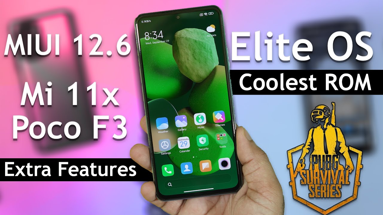 Coolest ROM for Mi 11x / Poco F3 | Elite ROM latest update for Mi 11x ...