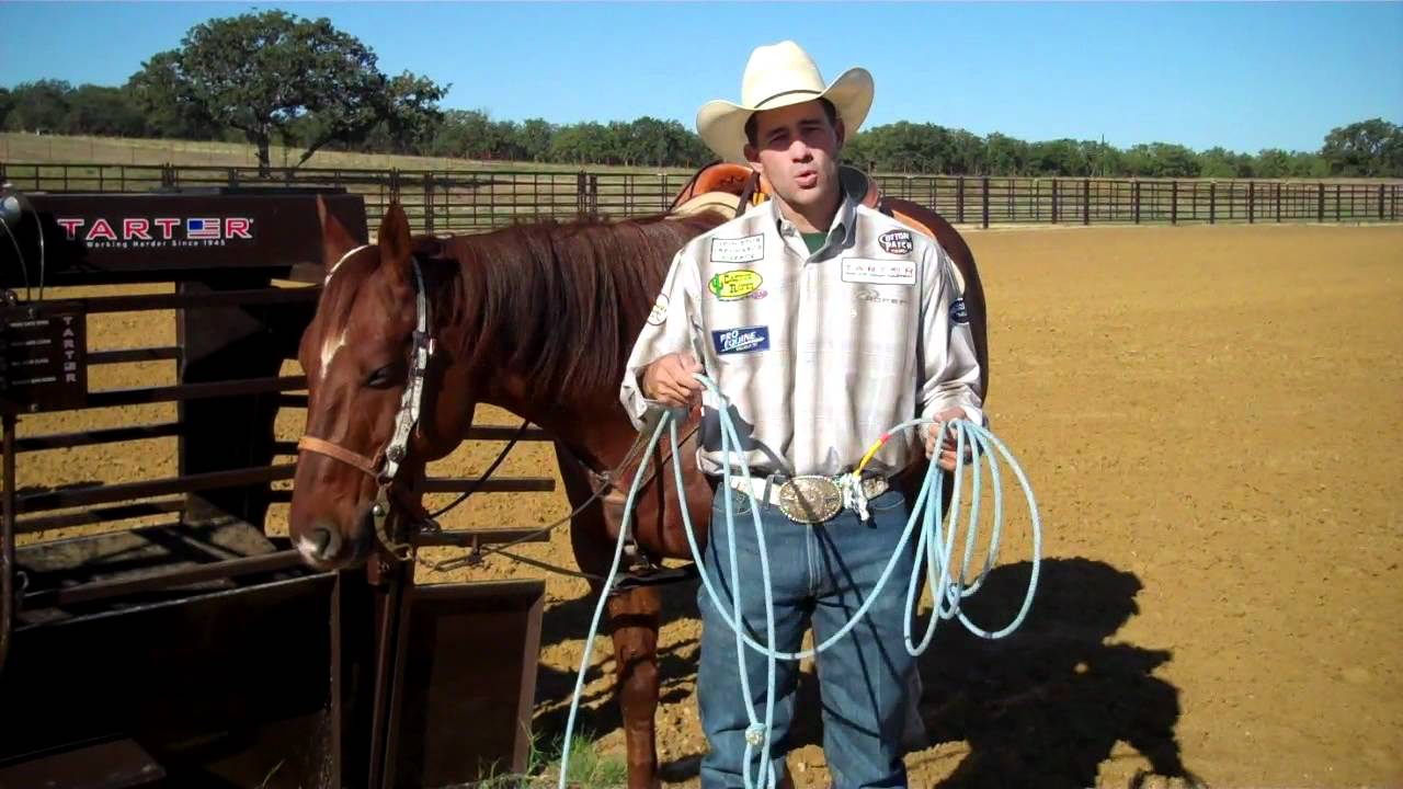 David Key Team Roping Instructions - YouTube
