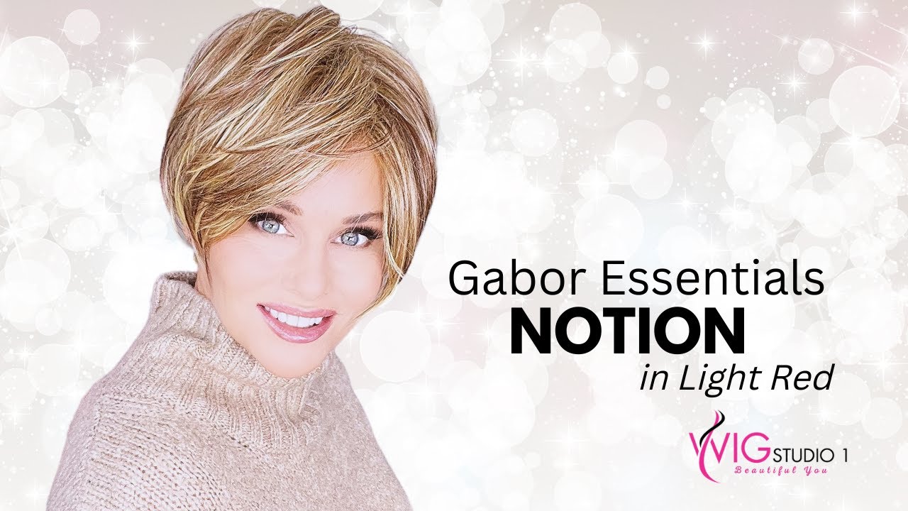 Gabor NOTION Wig Review | Light Red | Preview Unboxing with TAZ - YouTube