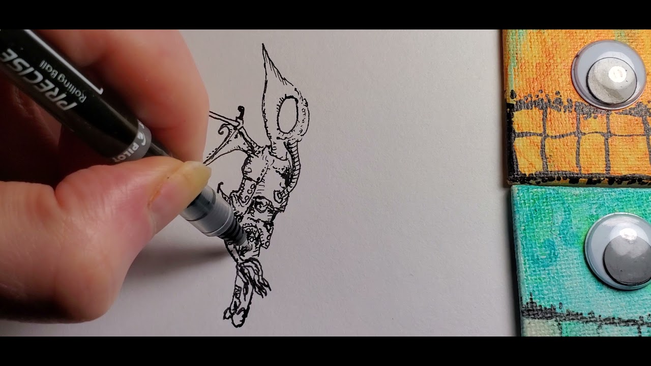 Odd Creature in Odd Environment Attire ⚙ - Odd Doodle Daily - YouTube