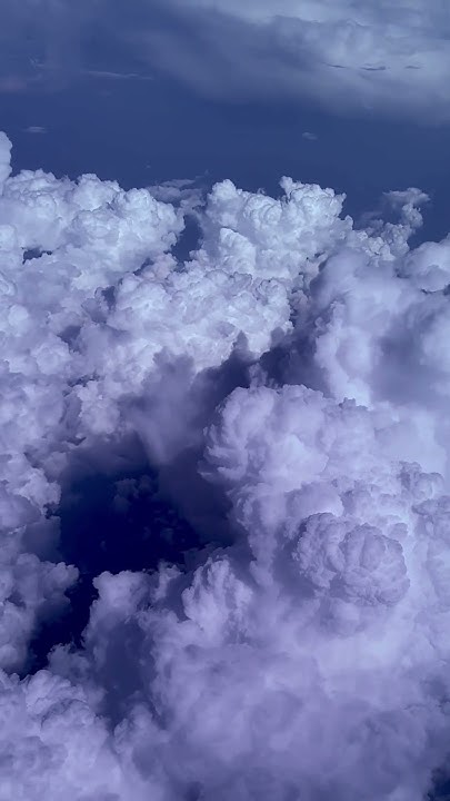 Flying above cloud formations - YouTube