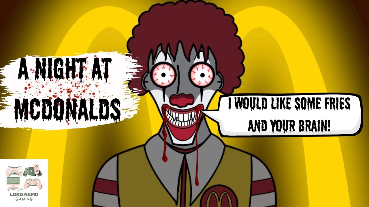 A Night at Mcdonalds | Horror Game Friday | Lord Nemo Gaming - YouTube