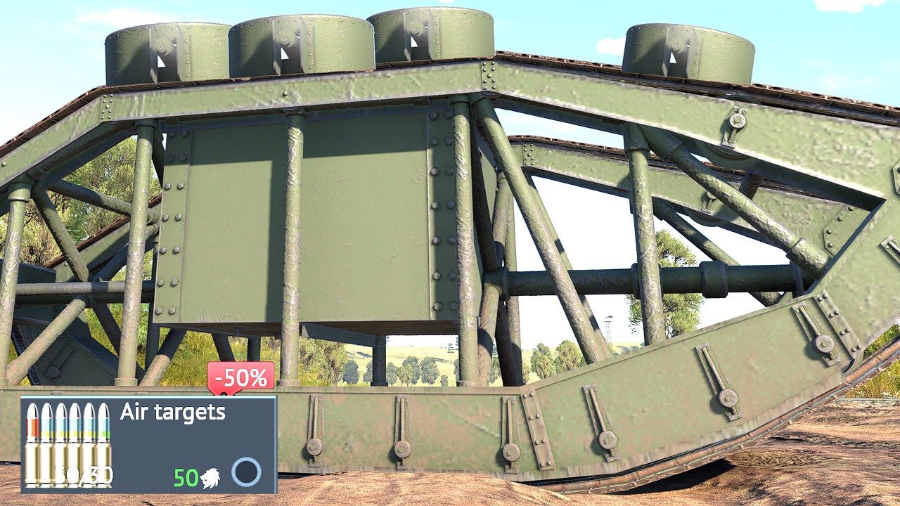 SKELETON TANK in War Thunder... - YouTube