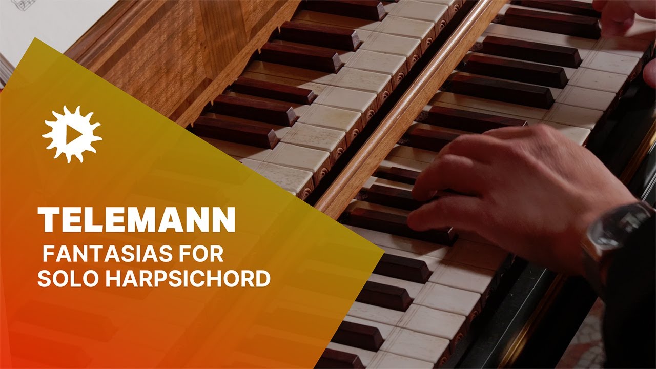 Telemann Harpsichord Fantasias with Steven Devine - YouTube