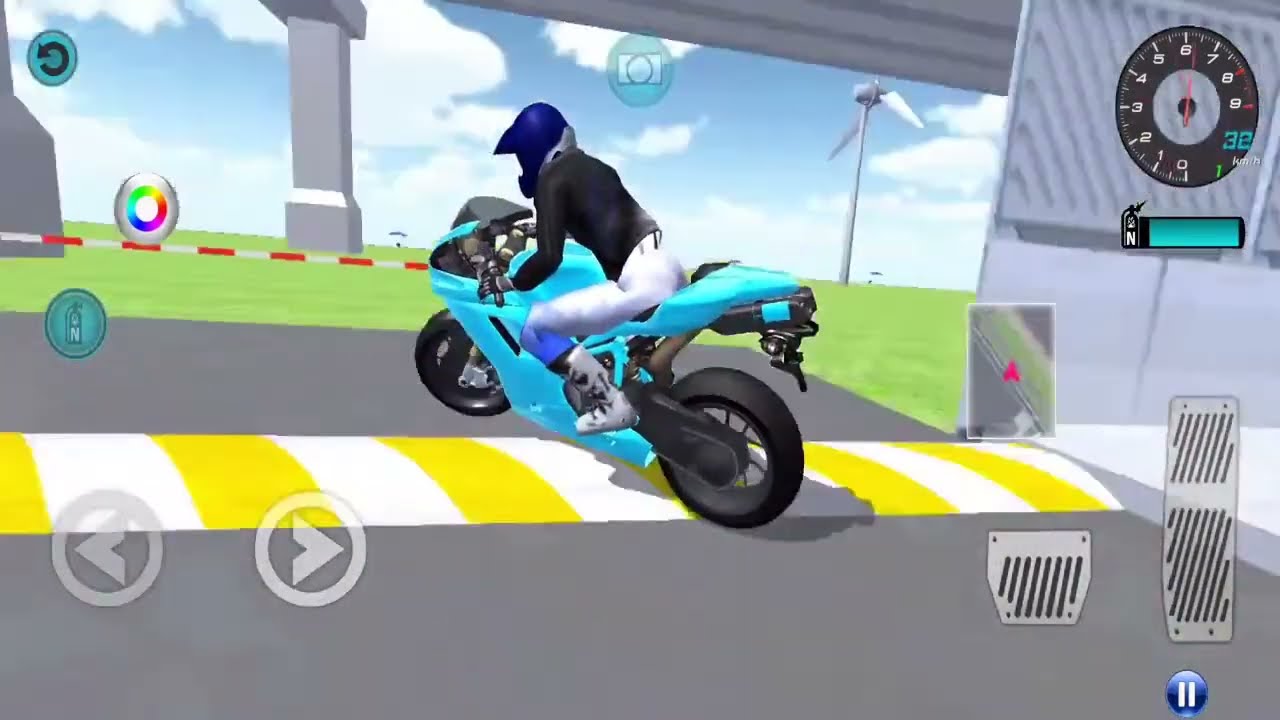 3D Driving Class Simulator - Bullet Train Vs Motorbike - Bike Driving ...