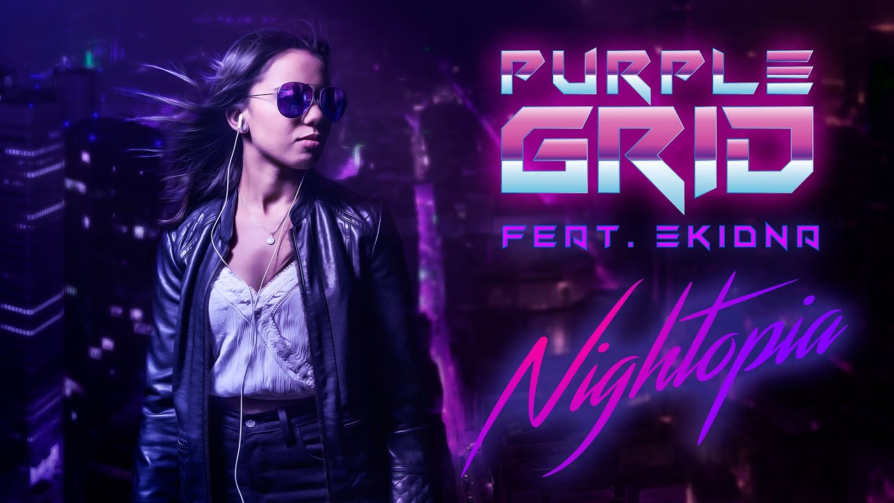 Purple Grid - NIGHTOPIA (feat. Ekidna) - OFFICIAL LYRICS VIDEO - YouTube