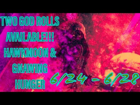 GOD ROLL HAWKMOON & GNAWING HUNGER!! | Destiny 2 Season of the Haunted ...