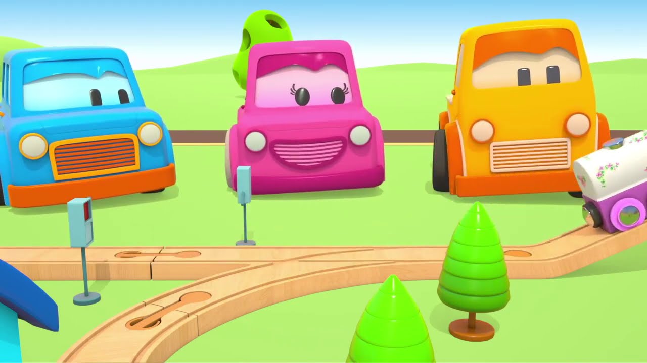 Chu Chu Train for kids & Baby cars! Cartoon Vehicles for kids - YouTube