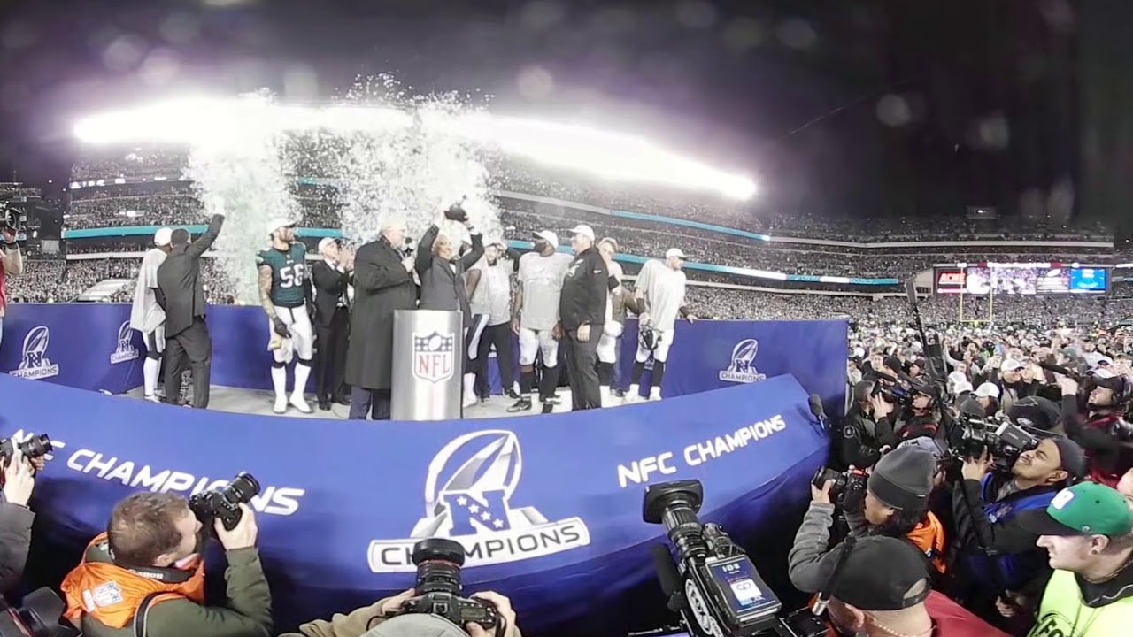 360 View Of George S. Halas Trophy Presentation - YouTube