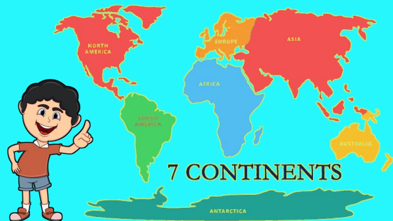 Seven Continents of the World | Amazing Facts about Continents | 7 ...