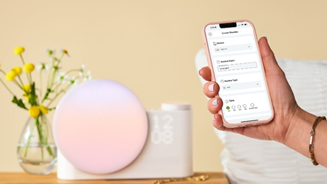 AromaConnect™ Wake-Up Light Diffuser | Young Living - YouTube