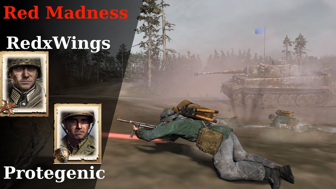 [CoH2][WM v USF] Propagandacast #1836 Redxwings v Protegenic - YouTube