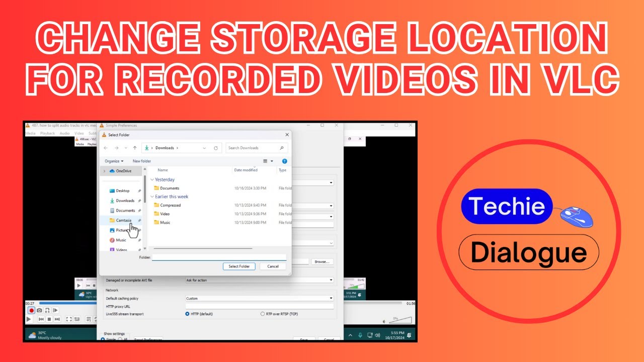 How to Change the Storage Location for Recorded Videos in VLC Media ...