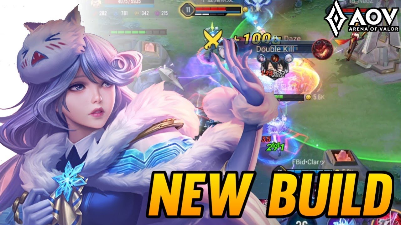 AOV : SINESTREA GAMEPLAY | NEW BUILD - ARENA OF VALOR - YouTube