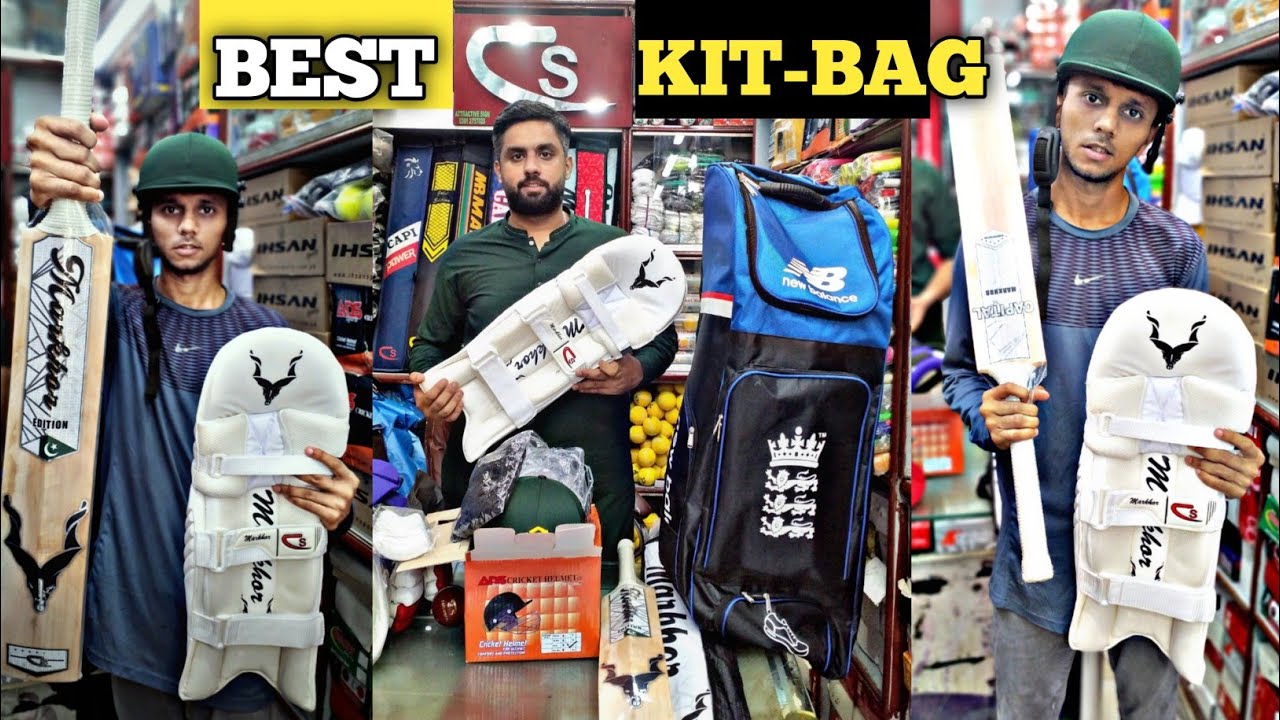 INTERMEDIATE CRICKET KITBAG | QUALITY HARDBALL KIT-BAG FOR BEGINNERS ...