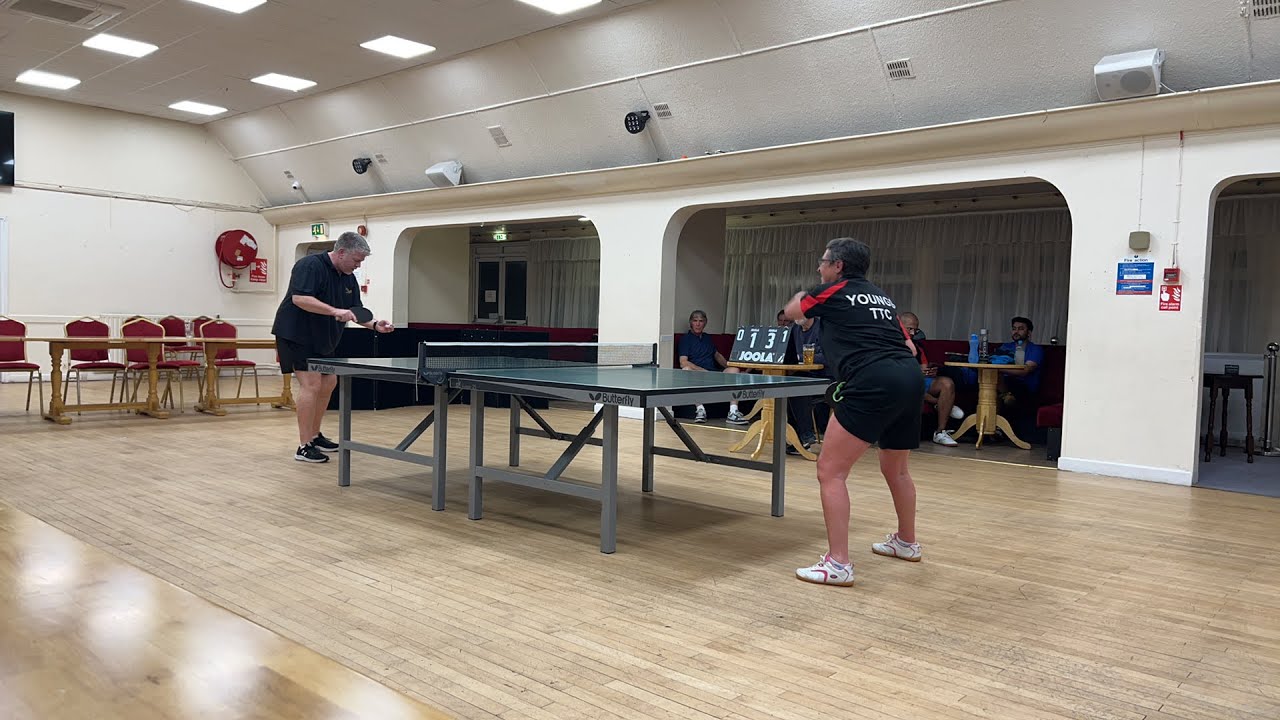 NWKent Table tennis handicap KO tournament finale - YouTube