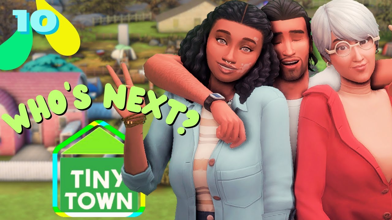 Hello Goodbye! Meet The New Neighbor in The Sims 4 Tiny Town Challenge ...
